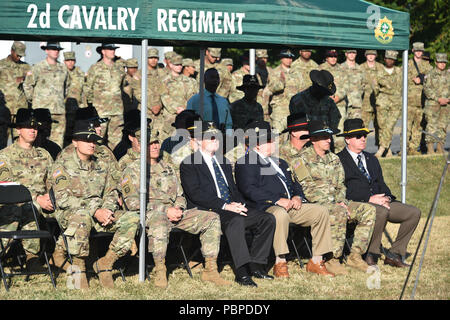 The 2d Cavalry Regiment (2CR) Commander, U.S. Army COL Patrick J. Ellis ...
