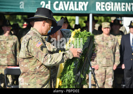 The 2d Cavalry Regiment (2CR) Commander, U.S. Army COL Patrick J. Ellis ...