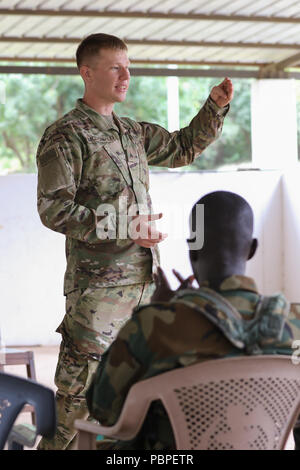 Cpl. Ethan McDonald, a combat medic assigned to 576th Engineer Company ...