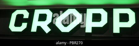 Cropp store in Galeria Krakowska. Cropp is one of brands of LPP S. A ...