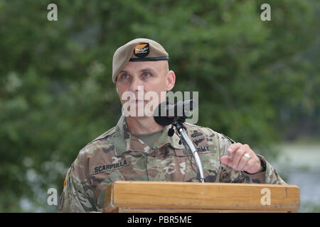 FORT BENNING, Ga. (July 24, 2018) – Maj. Gen. Gary M. Brito, commanding ...