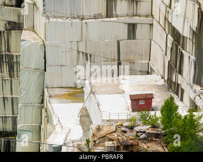 Barre, Vermont, USA. july 2018. Rock of Ages, vermont, Granite Quarry ...