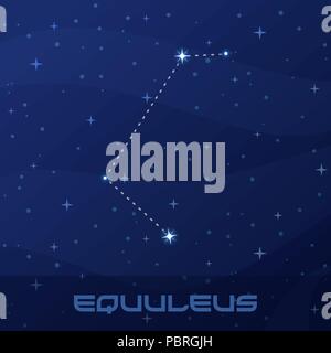 Horse, Equuleus Constellation Stock Photo - Alamy