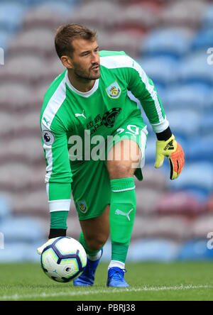 Burnley goalkeeper Adam Legzdins during the pre-season friendly match ...