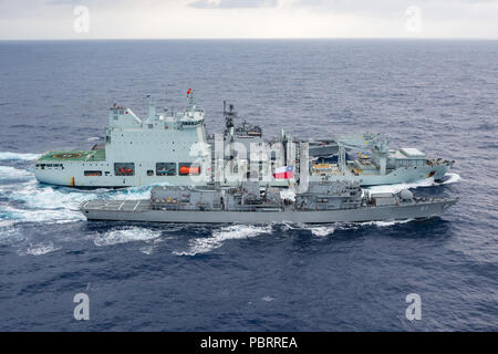 PACIFIC OCEAN (July 28, 2018) Indian Navy stealth multi-role frigate ...