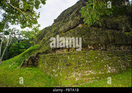 Part of Mayan city of Tikal, Mundo Perdido, Guatemala Stock Photo - Alamy