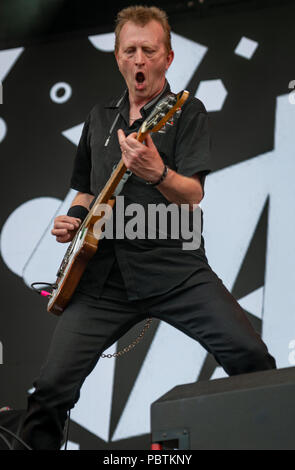 Punk rock band 'The Skids' performing in Brighton. 16th October 1980 ...