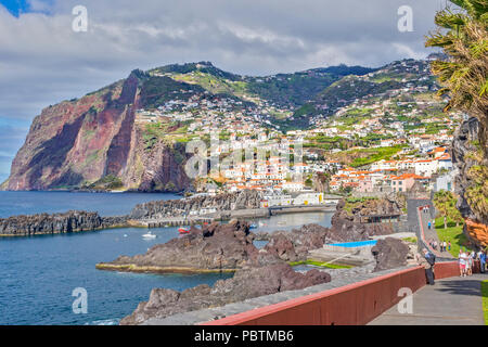 Cliff Path, Camara De Lobos, Madeira, Portugal Stock Photo - Alamy