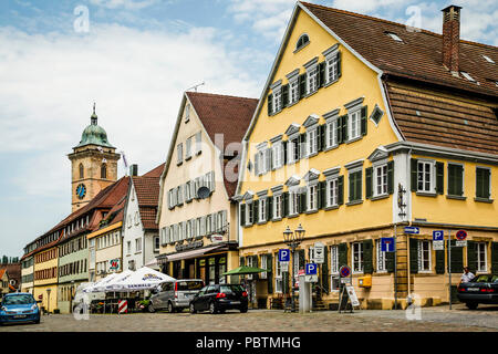 Historic city of Nürtingen, Baden Württemberg, Germany Stock Photo - Alamy