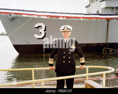 Retired Adm. Daniel J. Murphy poses for a photograph during the ...