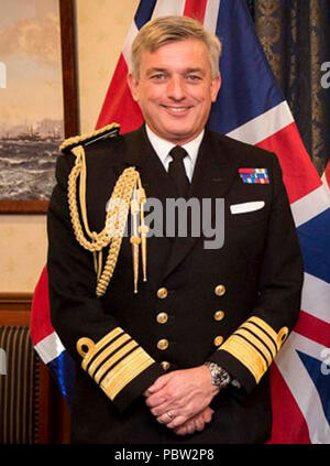 Admiral Sir Philip Jones (USNavy Royal Navy Japan Maritime Self-Defence ...