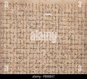The 'Crossed Letter' is an early 19th-century engraving that depicts a ...