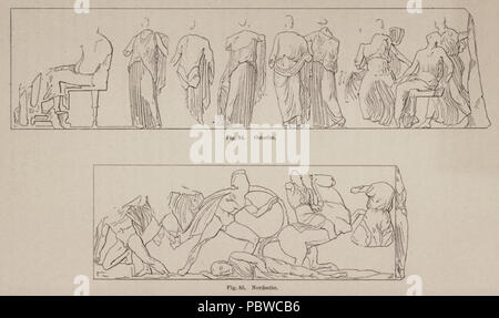 Die Fries des Niketempels Boetticher Adolf 1888 Stock Photo - Alamy