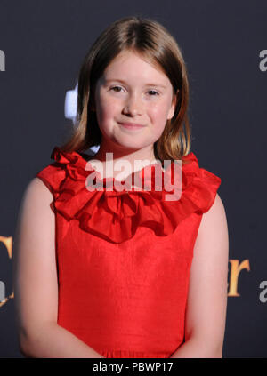 Bronte Carmichael attends the premiere of Disney's 'Christopher Robin ...