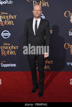 Marc Forster arrives at the Christopher Robin World Premiere at Walt ...
