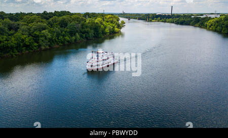 Harriott II Riverboat, Gun Island Chute, Montgomery, Alabama Stock ...