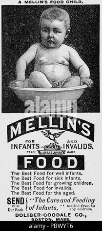 MELLIN'S FOOD ADVERT Stock Photo - Alamy