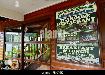 The Teahouse at Lake Barrine, Crater Lakes National Park, Atherton ...