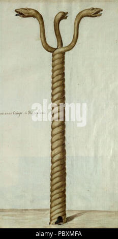 Freshfield Album, Serpent Column (fol 6) (cropped Stock Photo - Alamy