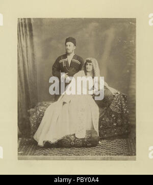 'Gruzin i gruzinka' (Georgian man and woman) is an iconic image ...