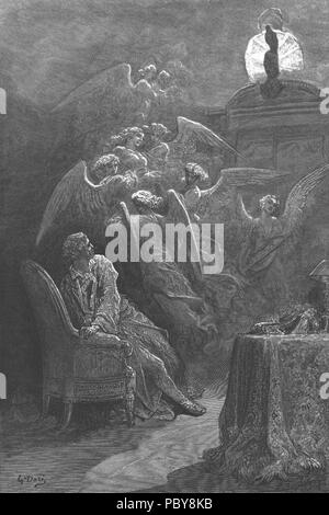 Dore raven shadow Stock Photo - Alamy