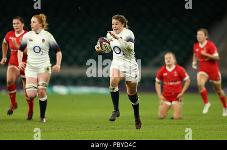 England Women's Jess Breach Stock Photo - Alamy