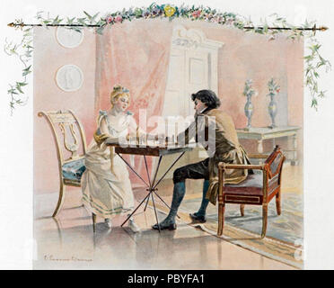 Costume design for the opera Eugene Onegin by P. Tchaikovsky. Museum: A ...