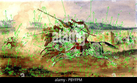 The example of SIFT (Scale-Invariant Feature Transform) features ...