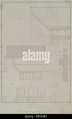 207 Fig 1 Capital, Base, and Entablature of the Portico of Minerva ...