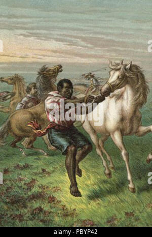 Garibaldi’s Troopers breaking Wild Horses depicts a dramatic moment ...
