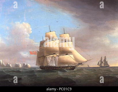 HMS Galatea, British light cruiser Stock Photo - Alamy