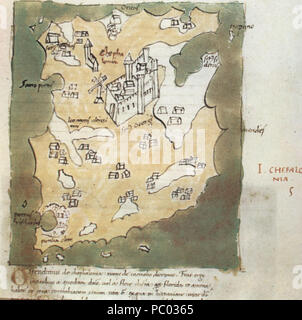 Cristoforo Buondelmonti’s 15th-century map of Constantinople ...