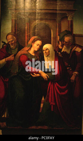 635 Visitación (atribuida a Jerónimo Cosida Stock Photo - Alamy