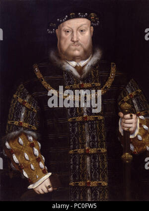 This portrait of King Henry VIII, from the National Portrait Gallery ...