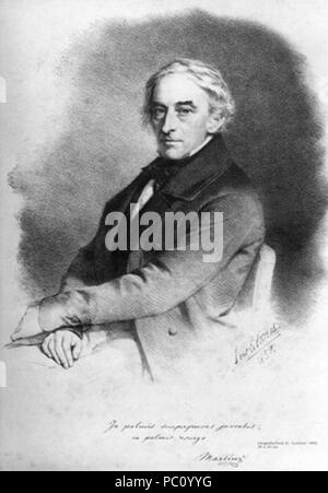 A portrait of Carl Friedrich Phillip Martius, a prominent German ...