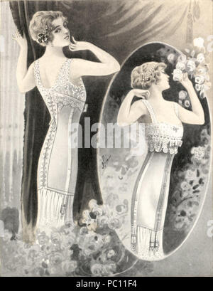 'Les Corsets Le Furet Paris 15' captures the fashion scene of corsetry ...