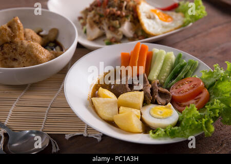 selat solo. javanese traditional food Stock Photo - Alamy