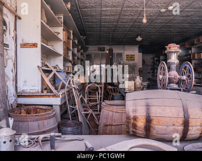 Interior of Boone Store and Warehouse general store in Bodie State ...
