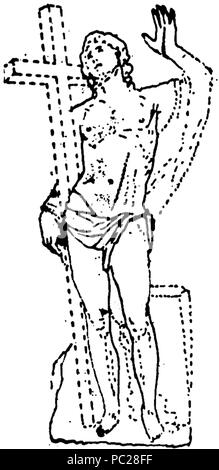 Renaissance statue of Cristo della Minerva (Risen Christ) by Michelangelo in Gothic Basilica di ...