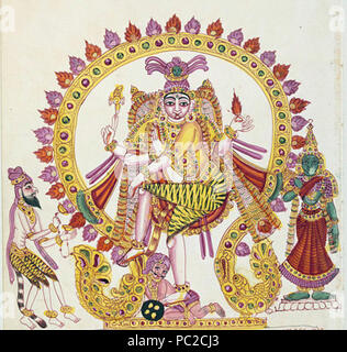 Nataraja with Bhringi and Parvati Stock Photo - Alamy