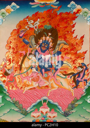 Palden Lhamo, Tawang Monastery Stock Photo - Alamy