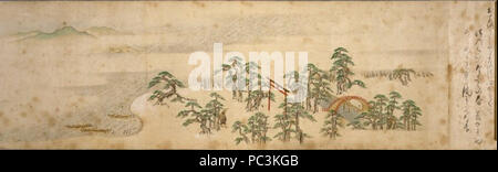 536 Saigyo Monogatari Emaki - British Museum 1 Stock Photo - Alamy