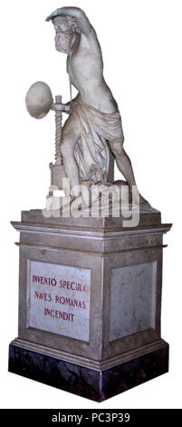 548 Sculpture of Archimedes Stock Photo - Alamy