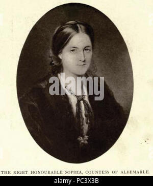 Right Honourable Sophia Countess of Albemarle Stock Photo - Alamy