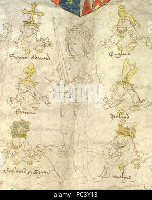 A historical text detailing the history of England and other European ...