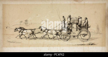 The London to Dover Coach, 1750-1890 Stock Photo - Alamy