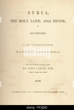 608 Title page of the second volume - Walsh Robert & Allom Thomas ...