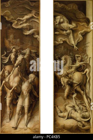 616 Tríptico da Descida da Cruz (c. 1540-1545) - Pieter Coecke van ...