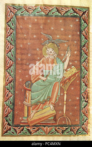 The Theophanu Evangeliar is a medieval illuminated manuscript created ...