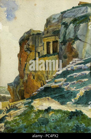 Victor Roman Grab Jacobs in Palästina Stock Photo - Alamy